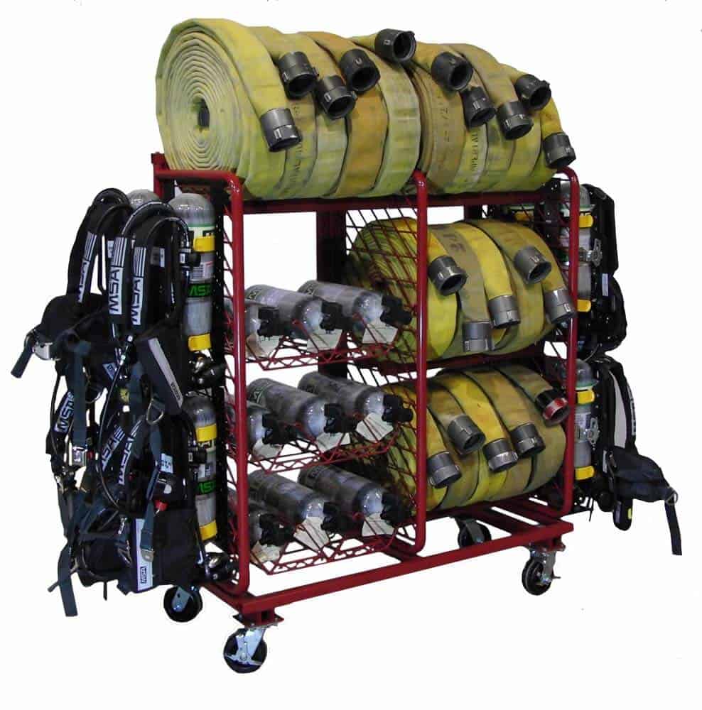 GROVES STORAGE RACK HOSE SCBA | Banner Fire Equipment Inc