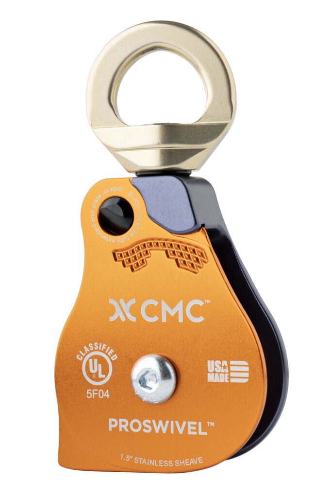 Rock Exotica ProSwivel Pully, 1.5 OR | Banner Fire Equipment Inc