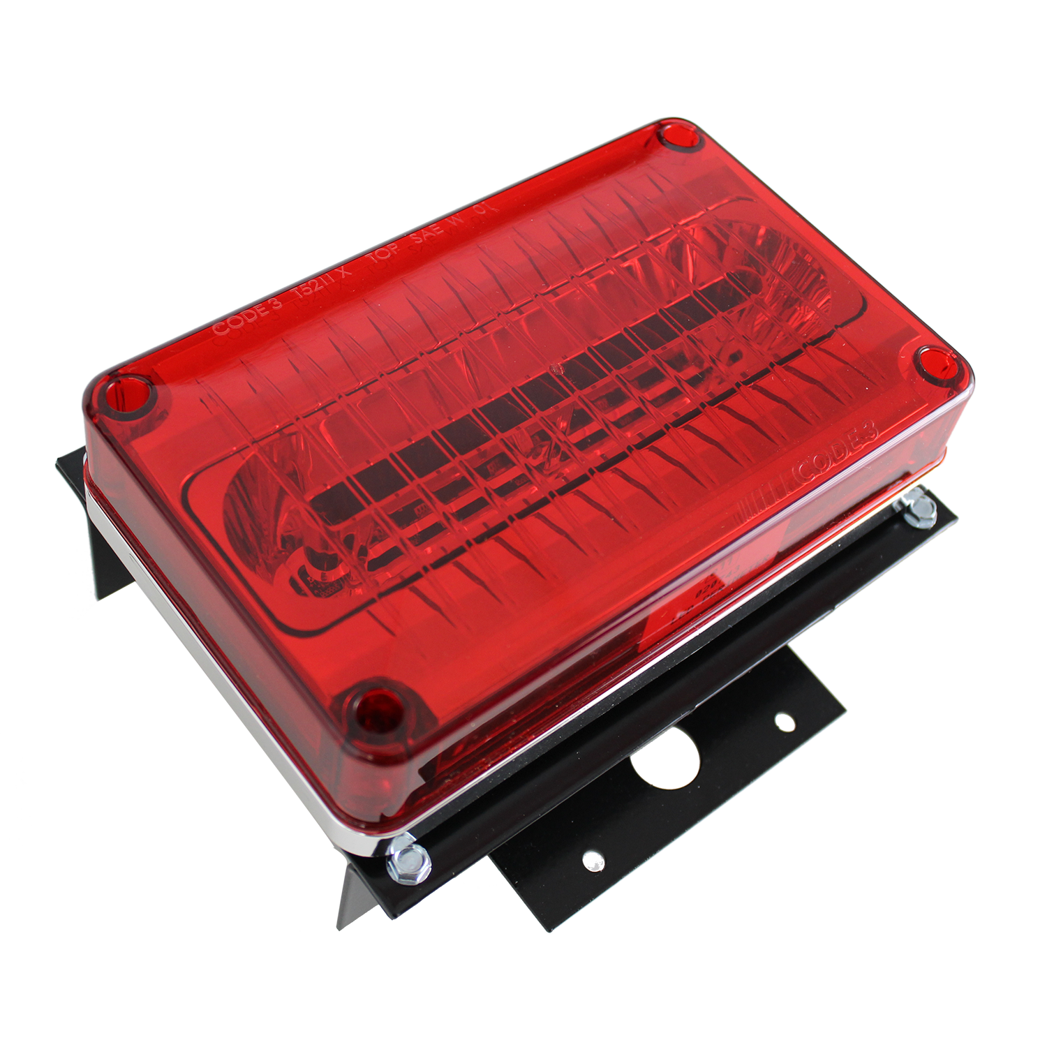 4X6 RED L.E.D. HDLP MOUNT | Banner Fire Equipment Inc