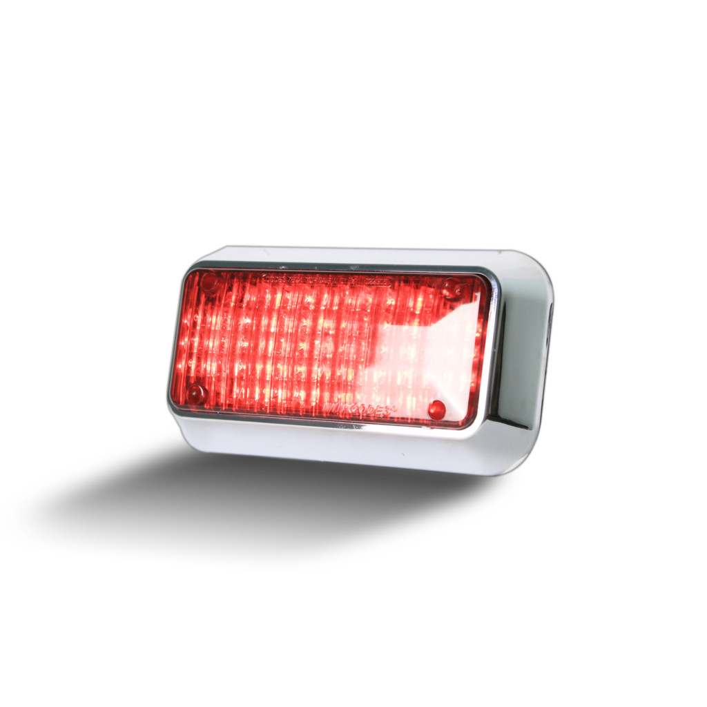 LED PERIMETER LIGHT 3X7 RED | Banner Fire Equipment Inc