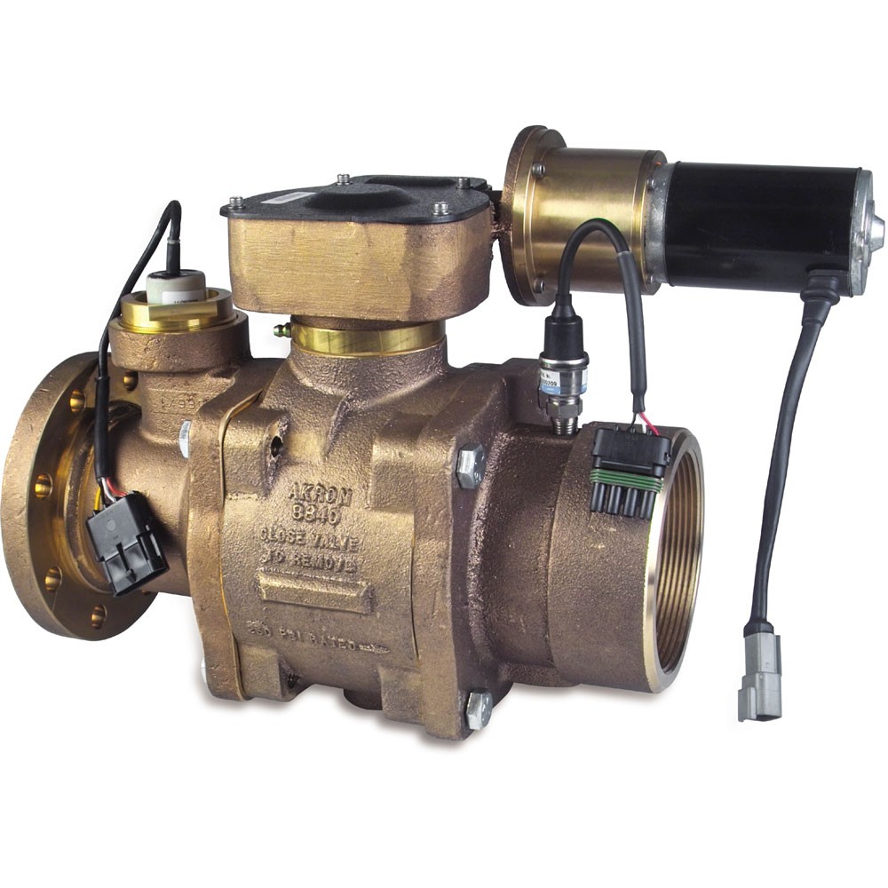 4″electrically actuated Akron swing-out ball valve | Banner Fire ...