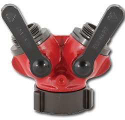GATED WYE 2.5″Fx(2)1.5″M NST | Banner Fire Equipment Inc