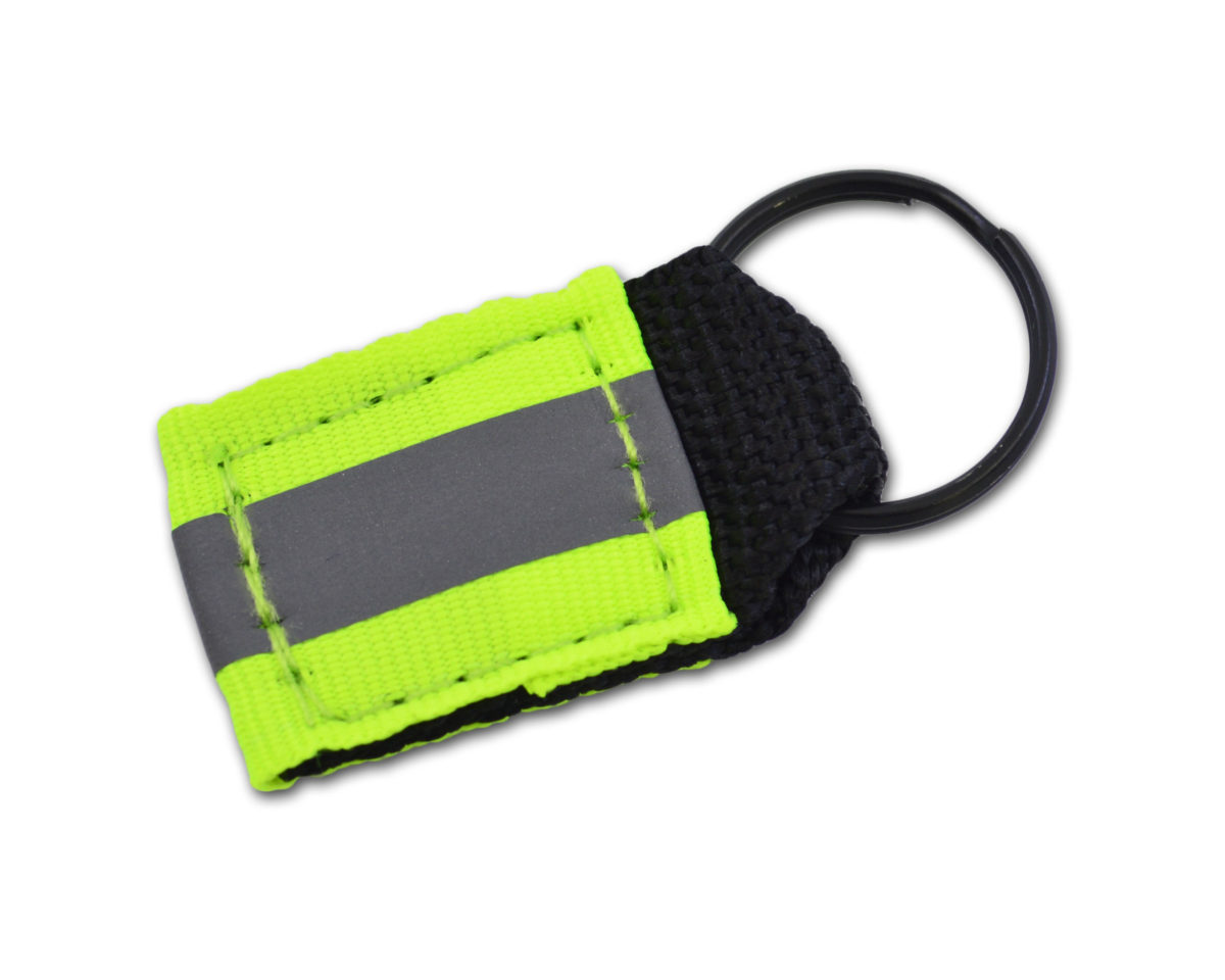 Reflective Silver + Yellow Webbing Zipper Pulls, U | Banner Fire ...