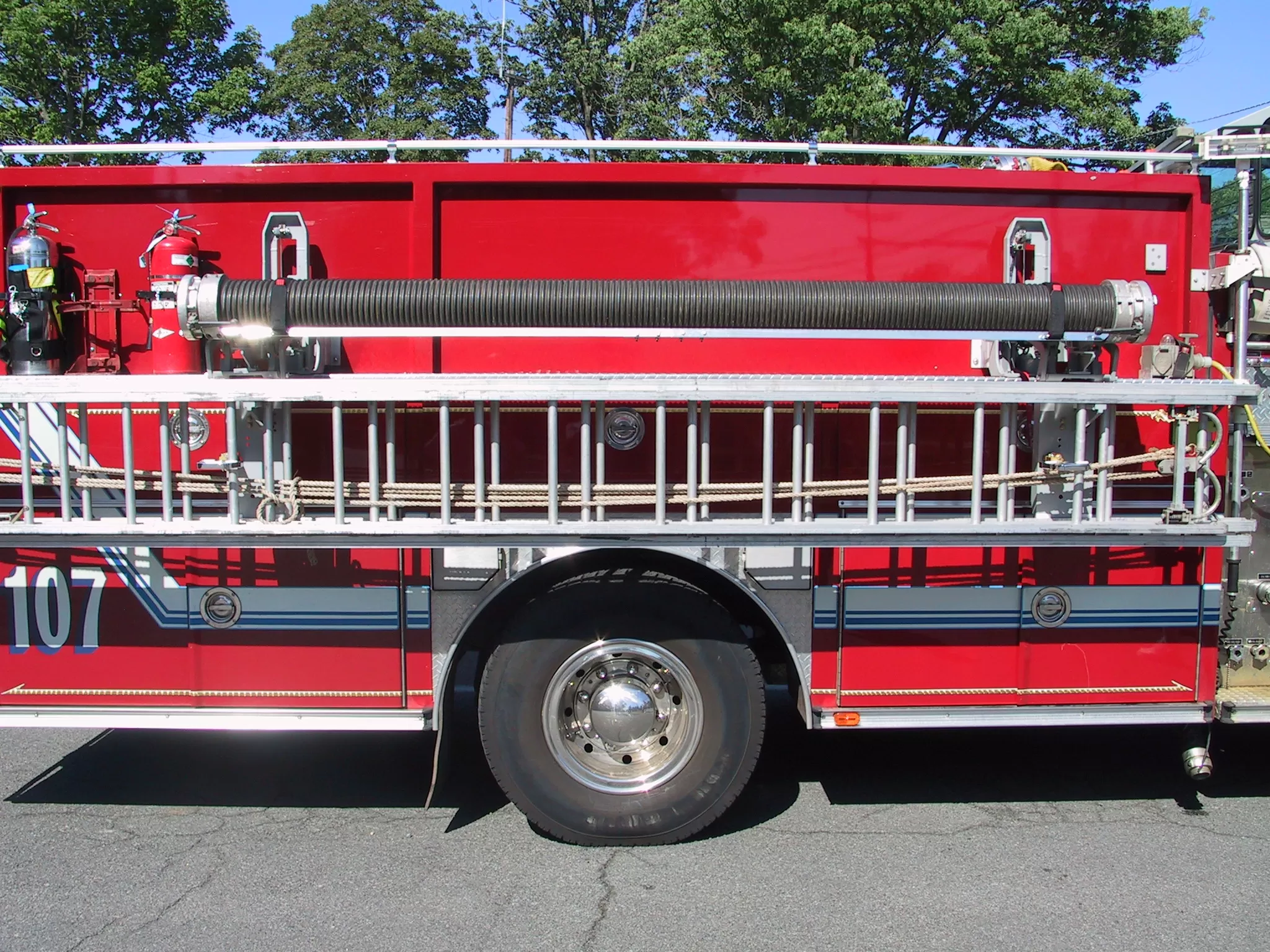 LADDER RACK (COMBO 10) LESS ACTUATOR | Banner Fire Equipment Inc