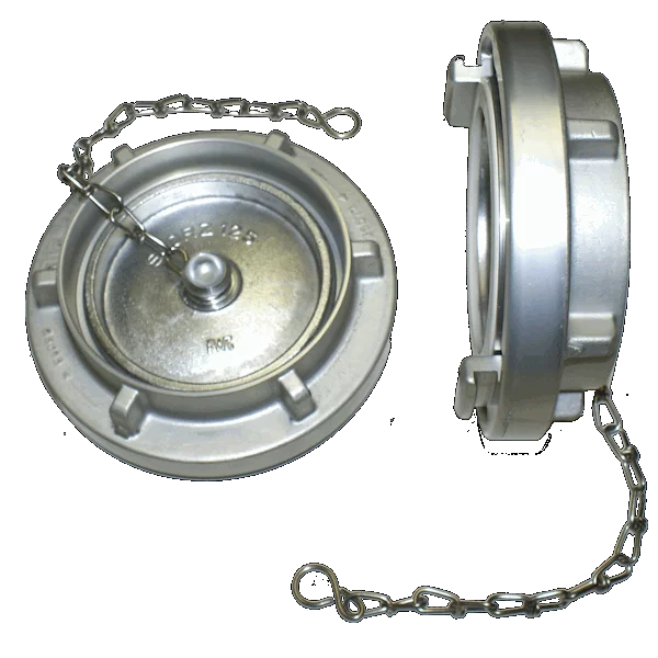4″ Storz Blind Cap W/ Chain | Banner Fire Equipment Inc