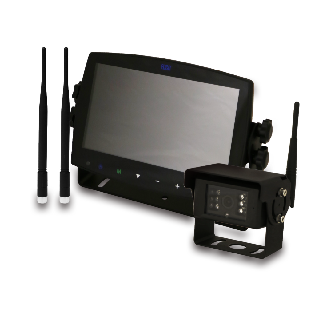 7″ Quad View LCD Color Wireless System | Banner Fire Equipment Inc
