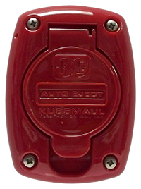 Super Auto Eject Cover, Red | Banner Fire Equipment Inc