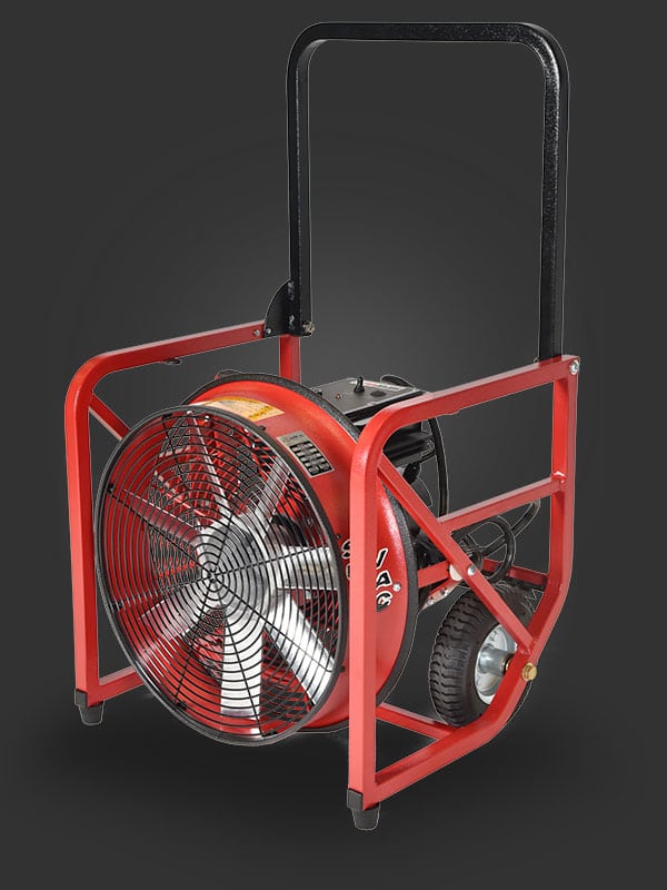 24″ Variable Speed Elec PPV 1.5hp | Banner Fire Equipment Inc