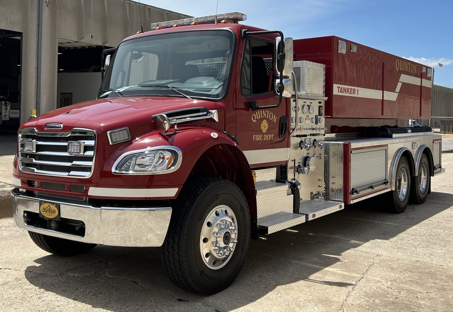 Quinton OK Fire Department | Banner Fire Equipment Inc
