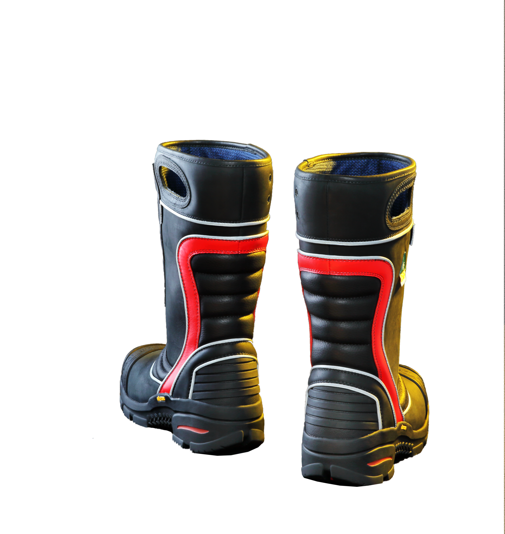 Fire-Dex FDXL200 Red Leather Structural Firefighting Boots | Banner ...